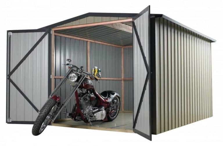 How Big Should a Motorcycle Storage Shed Be? – Outdoor Storage Options