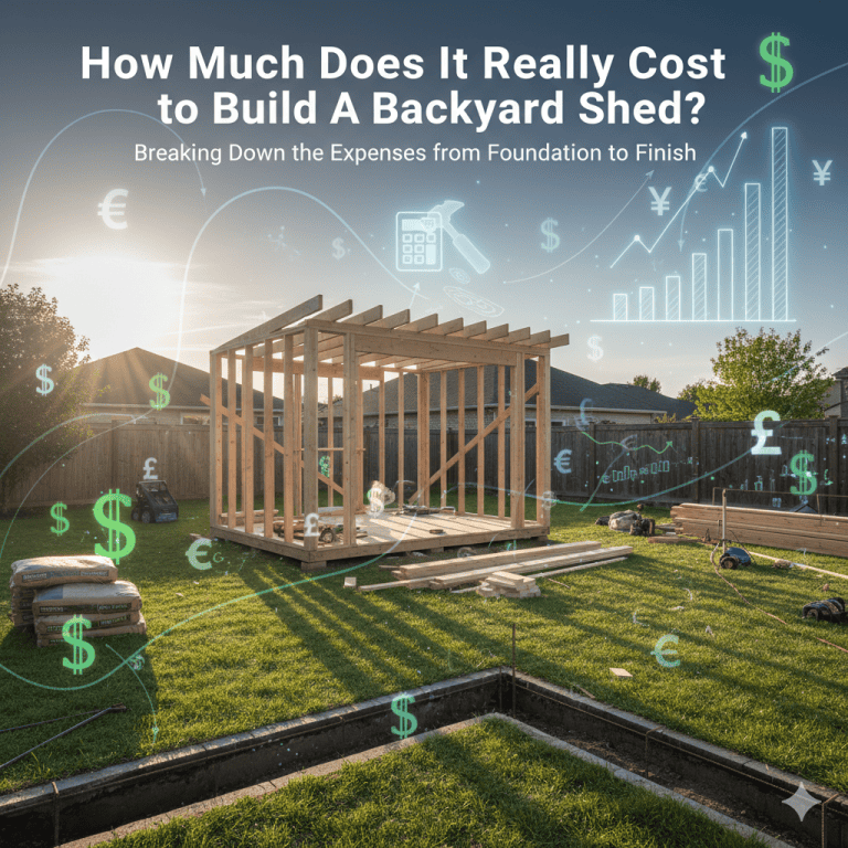 How Much Does It Really Cost to Build a Backyard Shed? – Outdoor ...