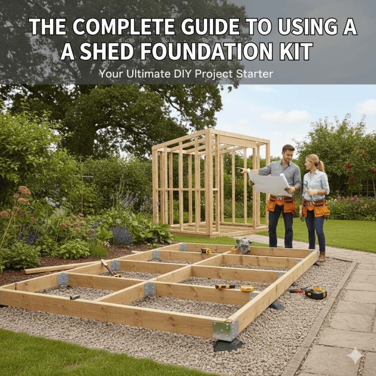 The Complete Guide to Using a Shed Foundation Kit – Outdoor Storage Options