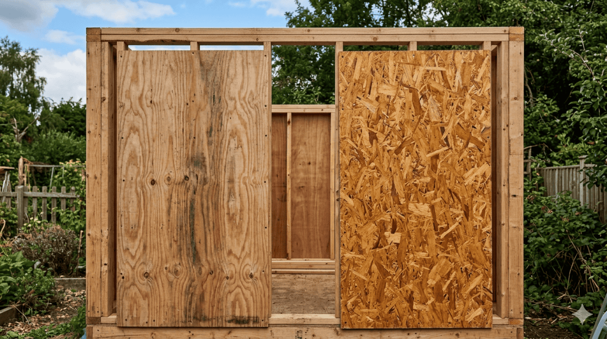 OSB vs Plywood for Shed Walls (Which Is Better?) – Outdoor Storage Options